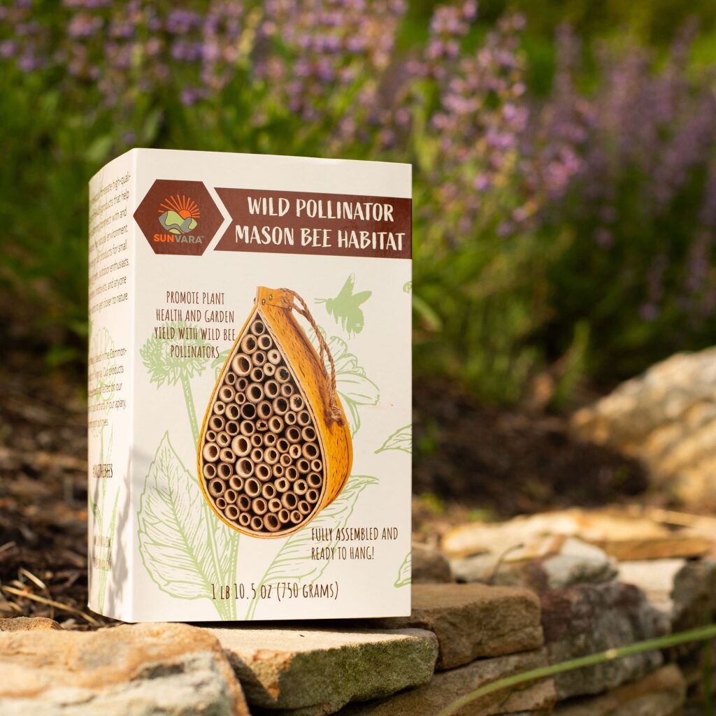 Bamboo Mason Bee House - Sustainable Beekeeping | SunVara
